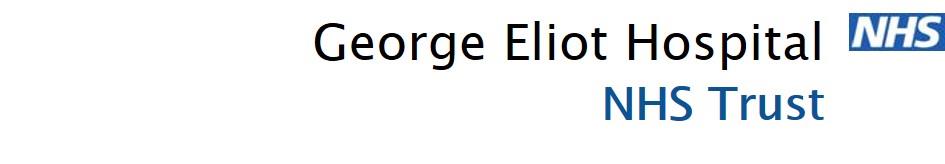 RC22060G. George Eliot Hospitals NHS Trust. Medico-legal skills ...